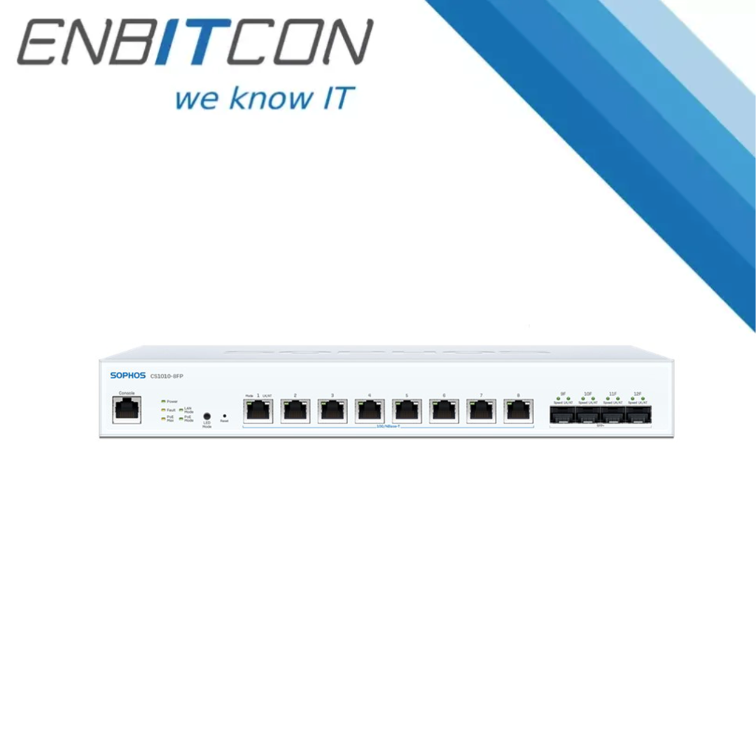 Nowy przełącznik Sophos CS1010-8FP: Wydajność i elastyczność dla ...